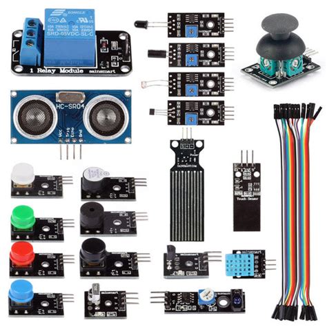 sainsmart sensor modules starter kit for arduino uno mega lcd relay