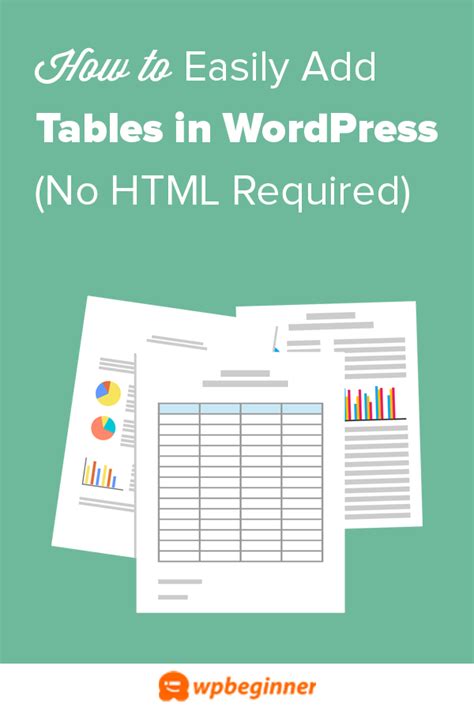 Creating Tables In Wordpress Is Easy In The Block Editor With Our Step