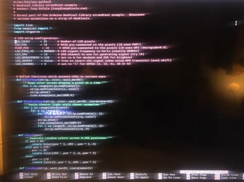 Python Need Help With Controlling WS B LEDS Raspberry Pi Stack Exchange