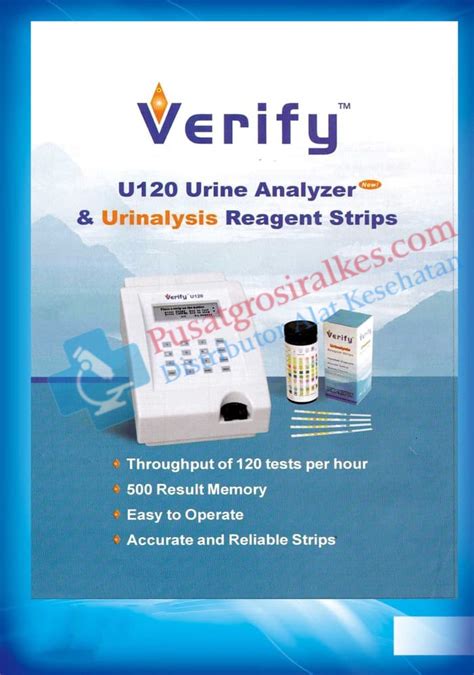 jual urine analyzer verify u120 harga terbaik