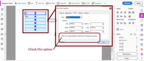 Solved Uniform Distance Between Text Fields Vertically Adobe Product Community 11556373