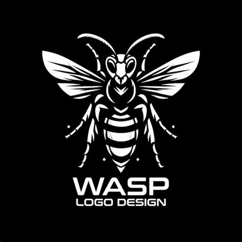 Premium Vector Wasp Vector Logo Design