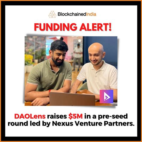 Blockchained India On Linkedin Fundingalert Dao