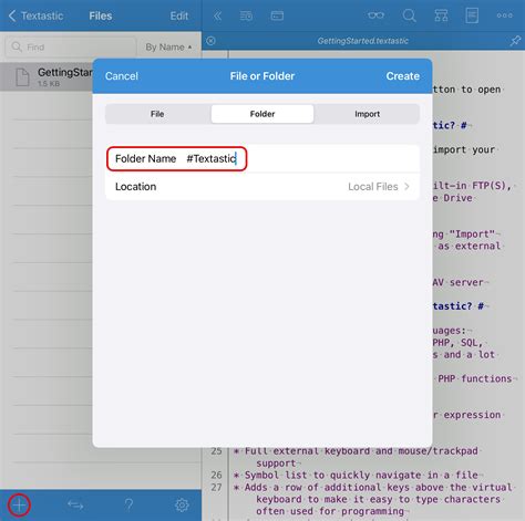 adding custom syntax definitions themes and templates — textastic 10