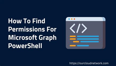 Marcel Broschk On Linkedin How To Find Permissions For Microsoft Graph Powershell