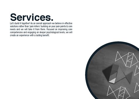 Brochure Intellect Executive On Behance