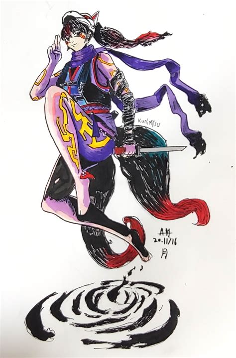 Artstation Kunimitsu In Tekken 7