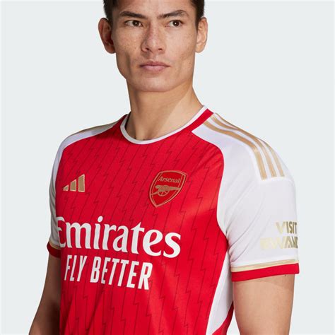 Adidas Arsenal 2324 Home Authentic Μens Fooball Jersey Red Hr6929