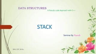 STACK Applications In DS PPT
