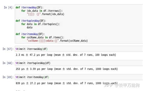 第17篇：pandas 遍历dataframe对象 知乎