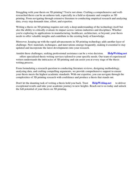 thesis 3d printing pdf 3 d printing printer computing