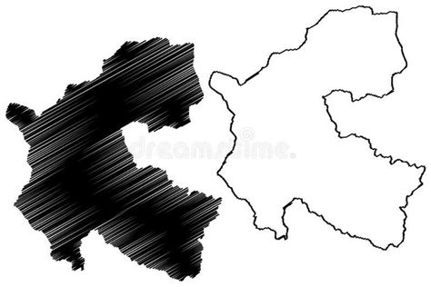 Chamba District Himachal Pradesh State Map India