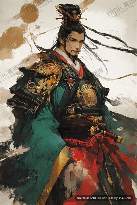 Ai创作图古风历史人物 历史人物小说插画 嬴政 郭嘉 古风立绘 吴遂插画 古代王爷 岳王爷 威武霸气武将 古装立绘 秦王嬴政 秦王苻坚 秦始皇嬴政 嬴繇 原创武将人物 昵图网
