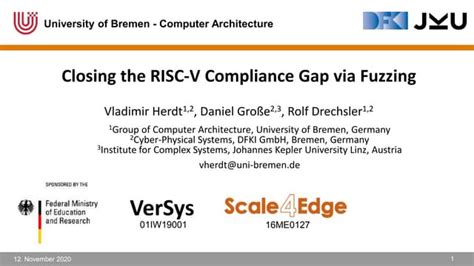 Closing The Risc V Compliance Gap Via Fuzzing Ppt