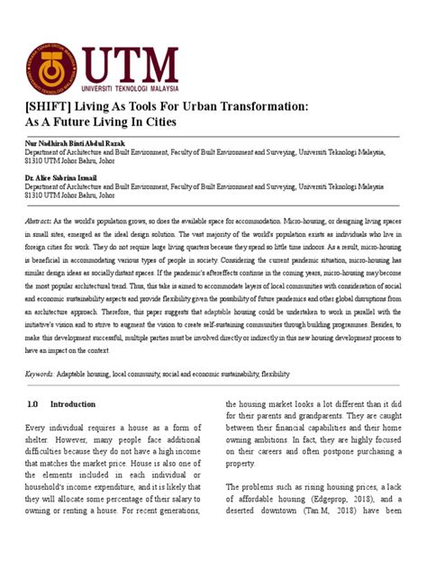 Mbe211084 Nur Nadhirah Binti Abdul Razak Pdf Cost Of Living