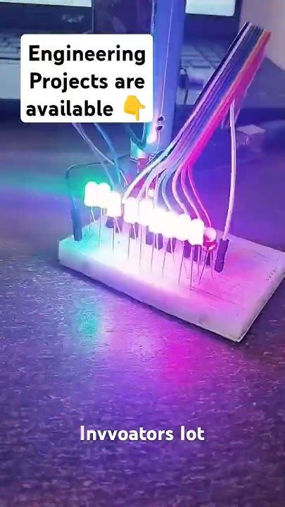 Diy Music Reactive Led Lights Using Arduino Uno Shorts Viralvideo Trending Arduinoproject
