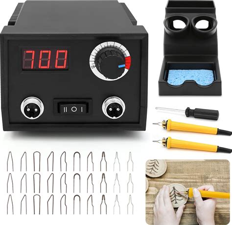 Xiaozhifu Kit De Pyrogravure Bois Outils Nozzler