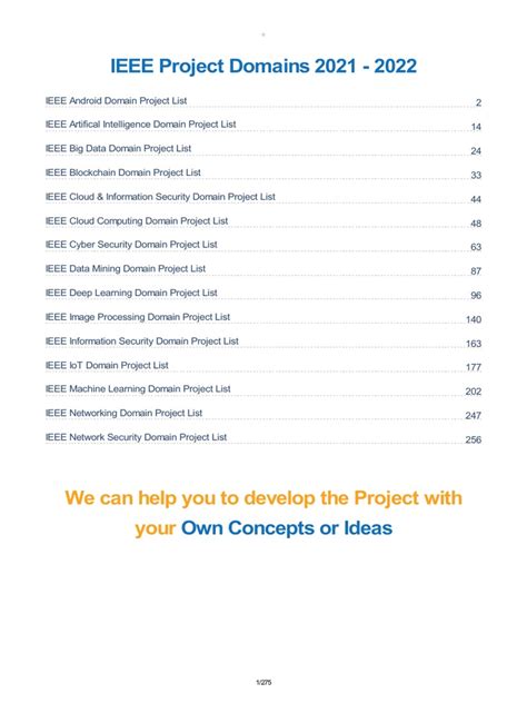 Ieee Project Titles 2021 V2 Pdf Android Operating System