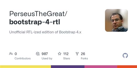 Github Perseusthegreatbootstrap 4 Rtl Unofficial Rtl Ized Edition Of Bootstrap 4x