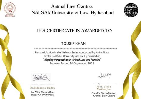 Tousif Khan On Linkedin Law Webinar University