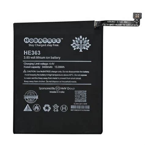 Mobatree Original Mobile Battery For Nokia 3 1 Plus He363 3400mah At Rs 515 Piece Karol