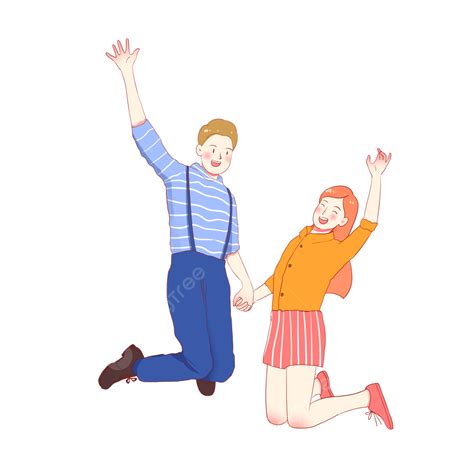 점프하는 젊은이들 청소년의 날 5 월 4 일 청소년 Png 일러스트 및 Psd 이미지 무료 다운로드 Pngtree