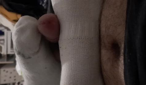 My Boyfriend Gives Me A Sockjob With His New Socks Thisvid Com