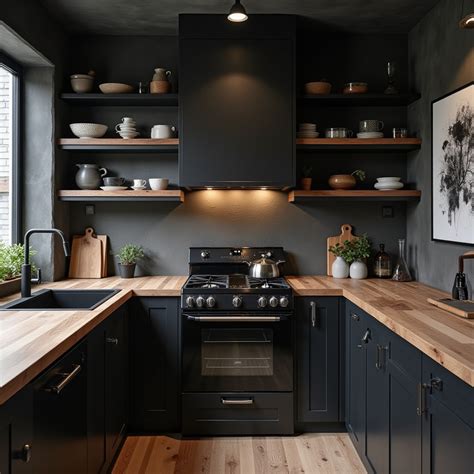 Small Black Kitchen Ideas Transform Your Space With Style And