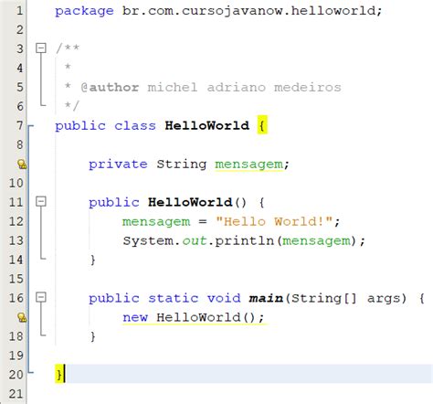 escopo de variável viciados em java