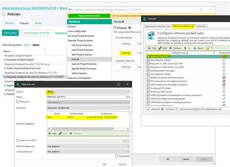 Block Ips In Ksc Firewall Kaspersky Security Center Kaspersky