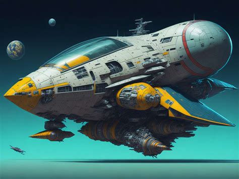 Draw Spaceship Sci Fi Illustration By Flexeires Fiverr