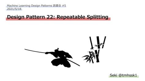 Design Pattern 22 Repeatable Splitting Ppt