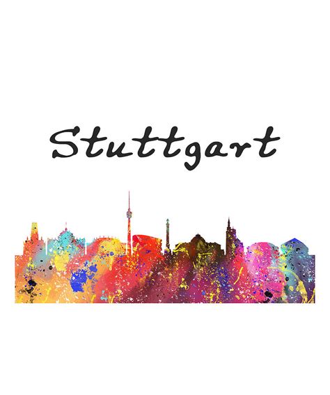 Stuttgart Quote Art Design Inspirational Motivati Photograph By Vivid Pixel Prints Fine Art