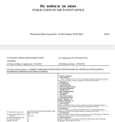 Ajit Pratap Singh On Linkedin Im Excited To Share That My First Patent Has Been Published It