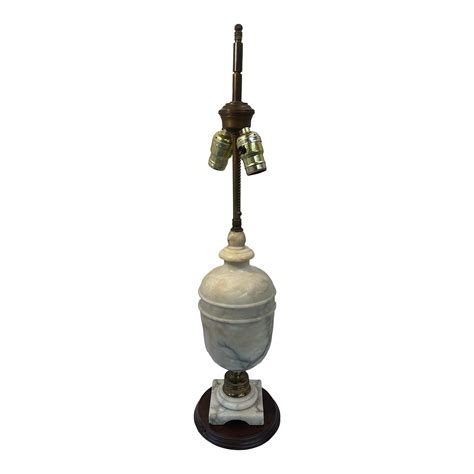 Antique Marble Base Table Lamp Chairish