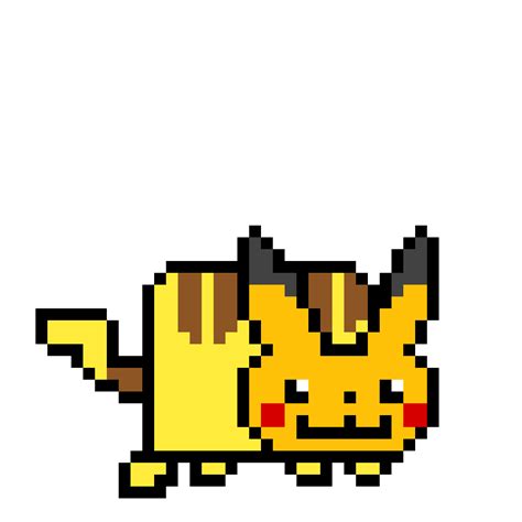 Pixilart Pikachu Nyan Cat By Sipsion10 Pixilart Pikachu Nyan Cat By Sipsion10