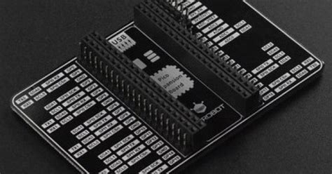 Dfrobot Io Expansion Board For Raspberry Pi Pico Dfrobot Dfr0836