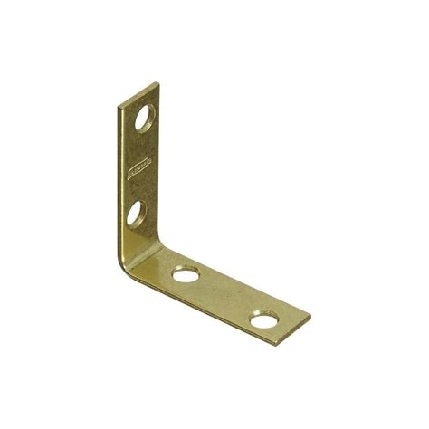 National 5 8 X 2 Corner Braces Brass 4 Pk Handley Lumber