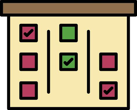 Agile Board Vector Icon Vector Art At Vecteezy