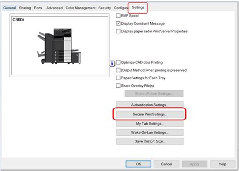 How To Auto Trigger Pop Up Secure Print Dialog On Windows Pc Konica