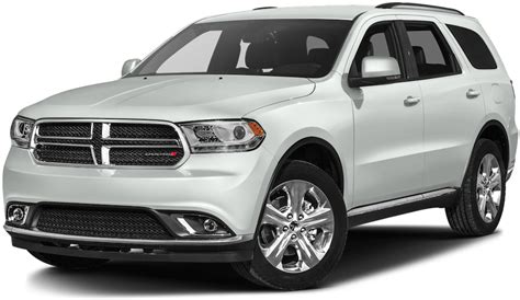 Download White Dodge Durango S U V Profile View