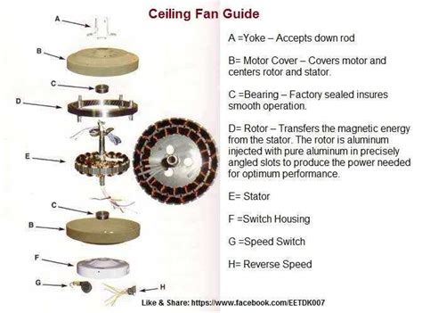 Ceiling Fan Parts Diagram And Installation Guide