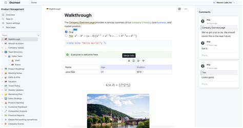 我正在开发一个开源 Confluence 和 Notion 的替代品