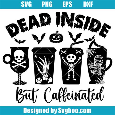 Dead Inside But Jolly Af Svg Funny Dead Inside Svg