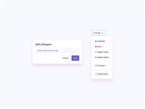 Dropdown Designs Created By Ui Desgn Daily