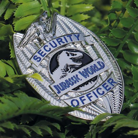 Jurassic World Limited Edition Replica Security Badge Fanattik