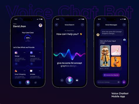 Voice Ai Chat Bot By Ibrahim K Sakib On Dribbble