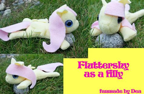 Fanmade Plush Fluttershy Filly By Bluepaws21 On Deviantart