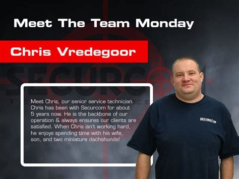Meettheteammonday Securcom Technologies Inc