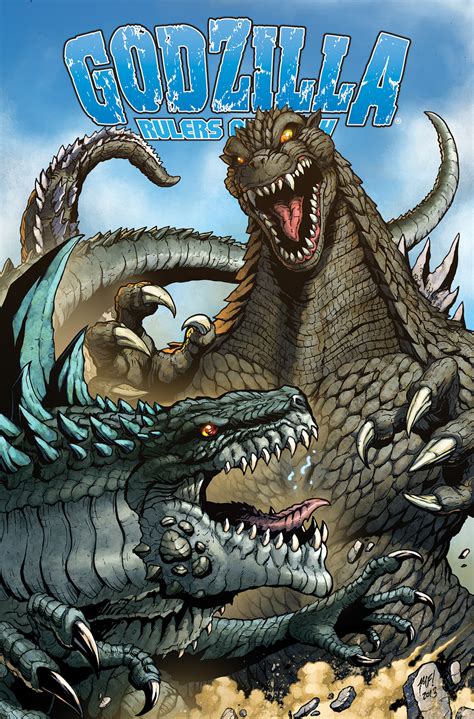 Comics Books Godzilla Idw Kaiju Battle
